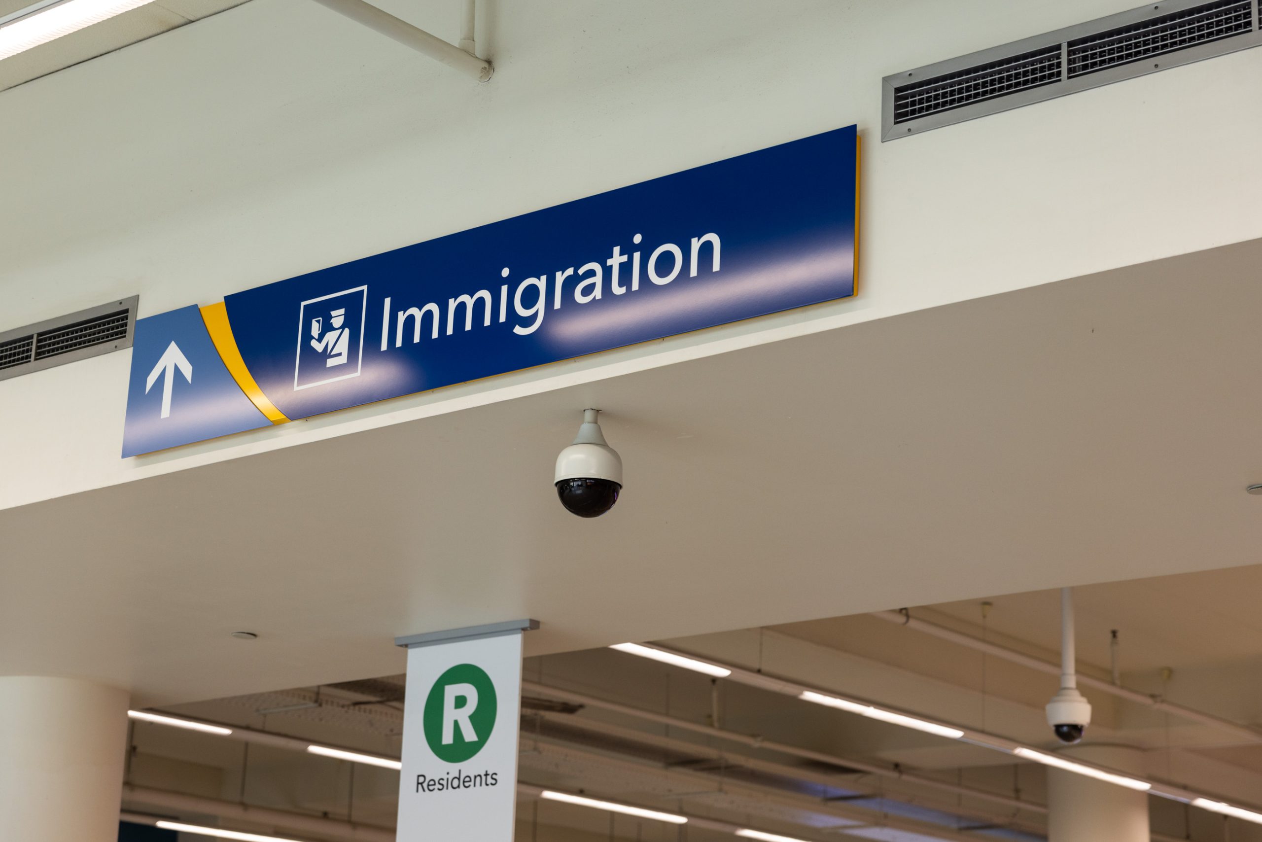 Immigration Hall - Curaçao International Airport